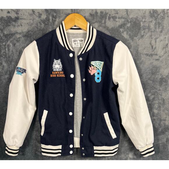 Justice | Jackets & Coats | Justice X Stranger Things Colab Hawkins ...